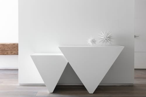 Double Triangle Console by Cuff Studio | Wescover Tables