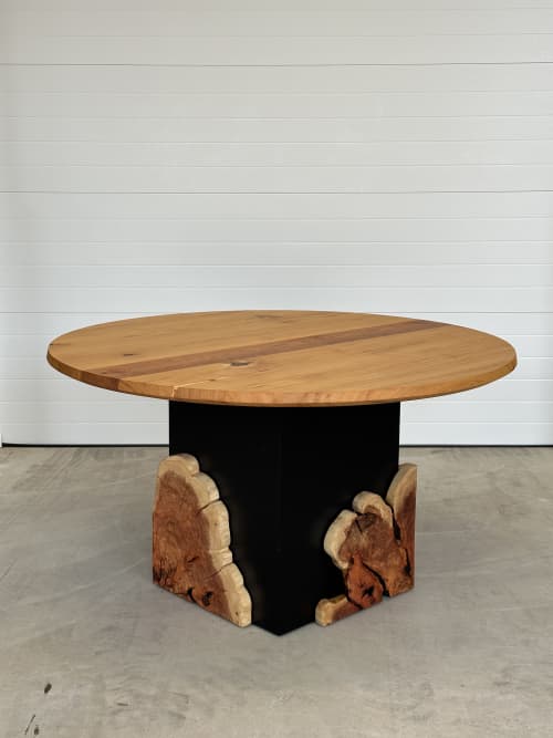 The Jade | Modern Round Dining Table by TRH Furniture | Wescover Tables