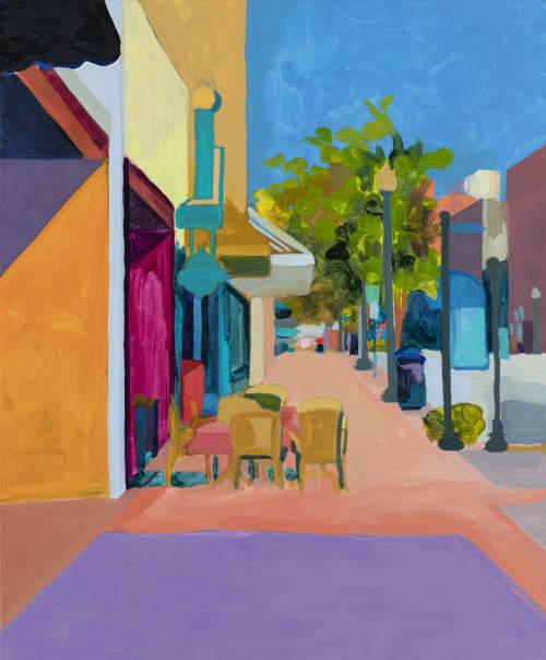 Port City No. 2 by Fotini Christophillis | Wescover Paintings