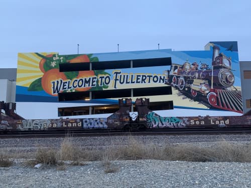 Loco motion by The Hyste | Wescover Murals