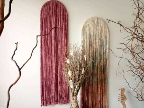 Macrame Wall Décor ,Macrame Wall Art, Fiber Art, Boho Wall by Magdyss ...