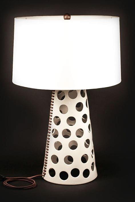 Michele ceramic lamp. by Ryan Mennealy Ceramics | Wescover Lamps