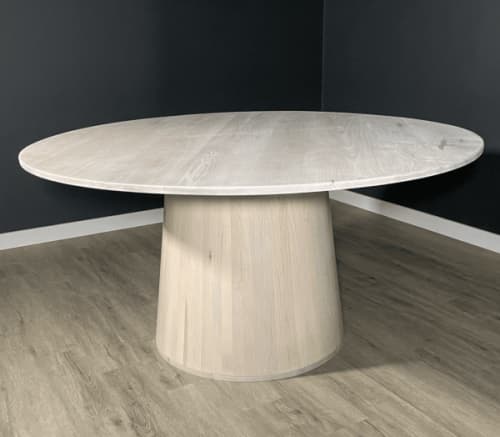 The Morgan Round Dining Table by Lumber2Love | Wescover Tables