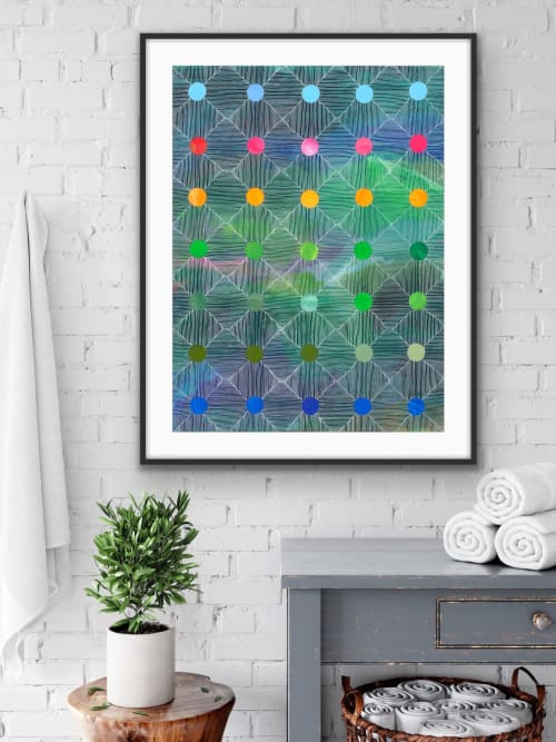 Dots IX by Ruth Le Roux | Wescover Prints