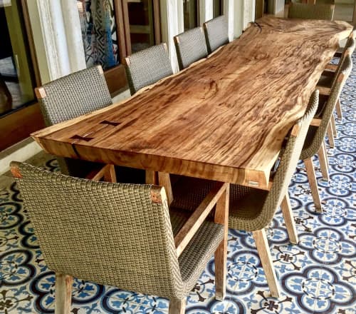 Outdoor Live Edge Table by Doro Designs | Wescover Tables