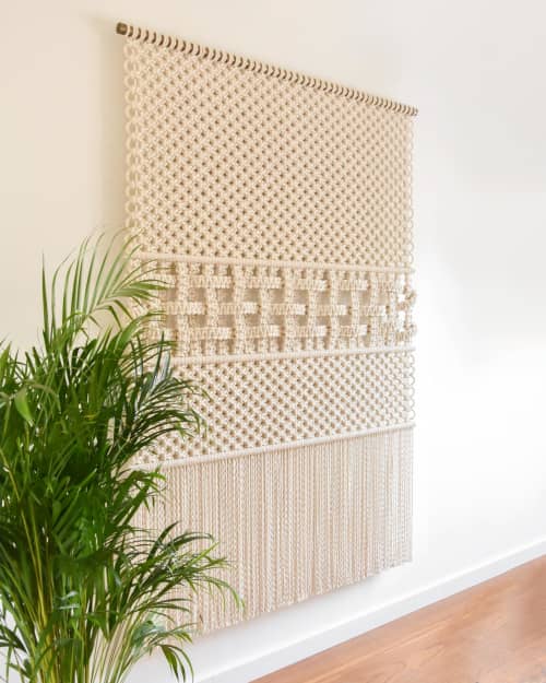 Woven Through Time by Tamar Samplonius | Wescover Wall Hangings