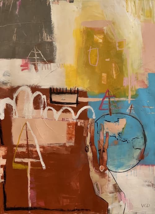 Holding up the world for you by Vikki Drummond at Vikki Drummond Art, Victoria | Wescover Paintings