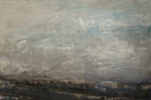 Storming by Deb Chaney Contemporary Abstract Artist | Wescover Paintings