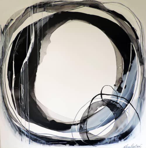 Lara Scolari Original Art, Noir, Bluebottle, Float by Lara Scolari at ...