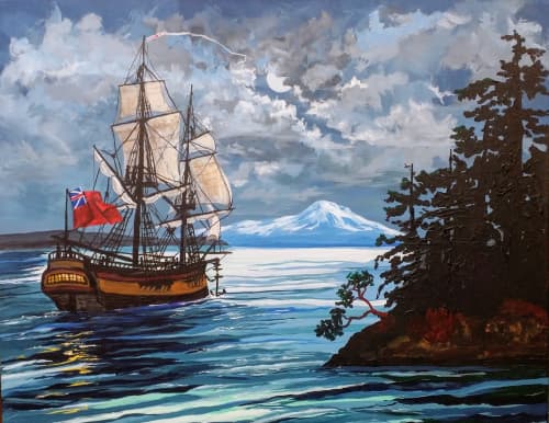 24x30 acrylic on canvas artwork by Peter N Van Giesen | Wescover Paintings