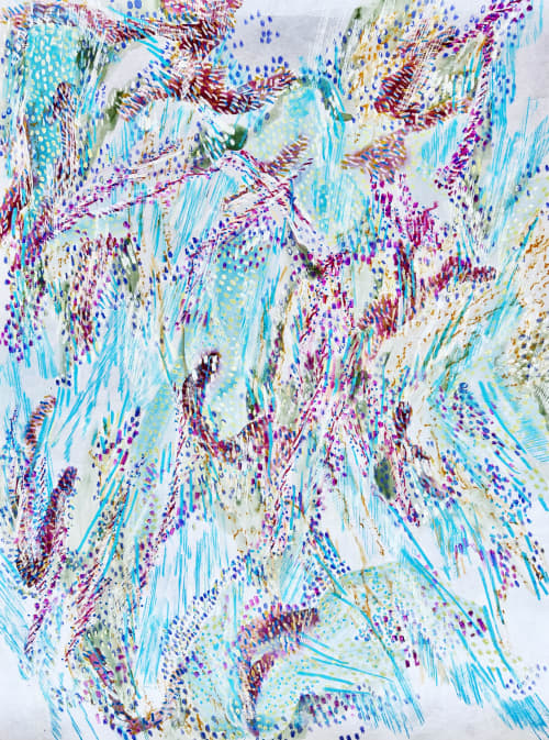 Plein Air Drawing #7: Conjuring Summer by k-apostrophe | Wescover Paintings