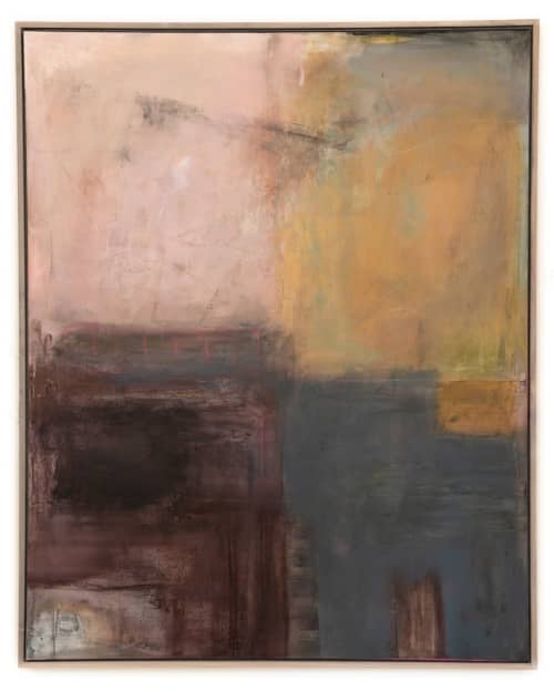 "Hold Your Own" - Abstract - Framed by El Lovaas | Wescover Paintings