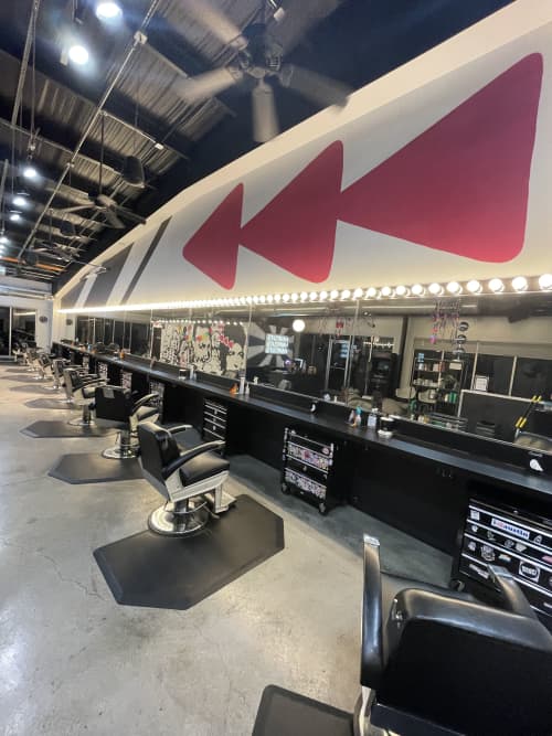 Birds Barbershop Burnet by HardShapes at Birds Barbershop, Austin ...