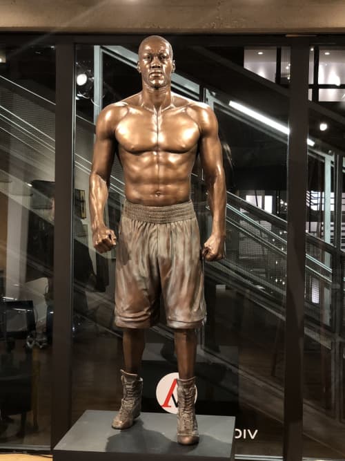 Deontay Wilder by Caleb OConnor | Wescover Sculptures