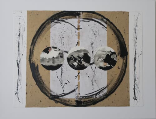 Circles #3A by Chris Baumgartner-artist | Wescover Paintings