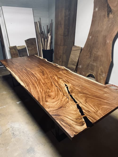 Live Edge Conference Table by Citizen Wood Company | Wescover Tables