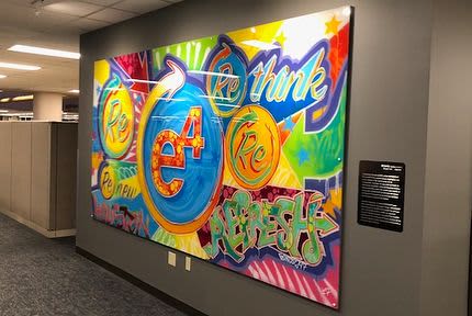 Indoor Mural by Mario E. Figueroa, Jr. (GONZO247) at Maritz Holdings ...