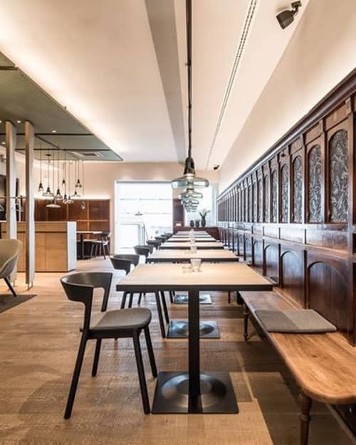 Edith Chairs by TrabÀ at Restaurant 37, Bozen | Wescover Chairs