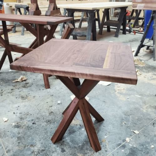 Modern X Side Table by Lumber2Love | Wescover Tables