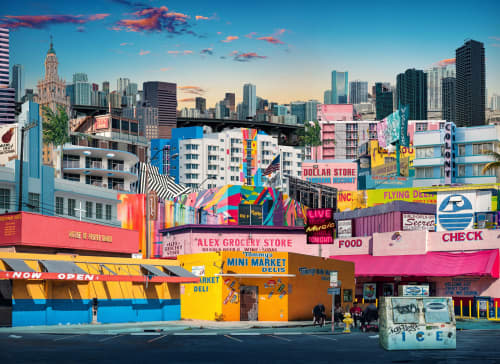 Better Days - Miami by &REW SORIA | Wescover Paintings