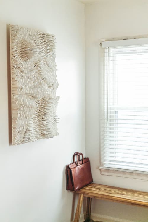 "Snow Day" 3D Wood Wall Art by Gabriel Gaffney Smith | Wescover Wall ...