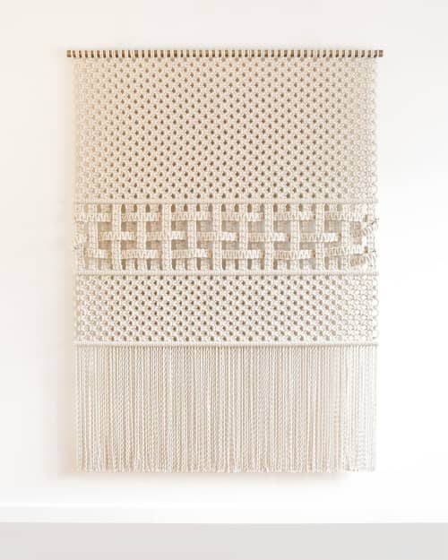 Woven Through Time by Tamar Samplonius | Wescover Wall Hangings