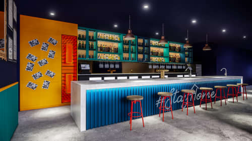 Bar 53 by Studio Hiyaku at Bar 53, Canley Vale | Wescover Interior Design