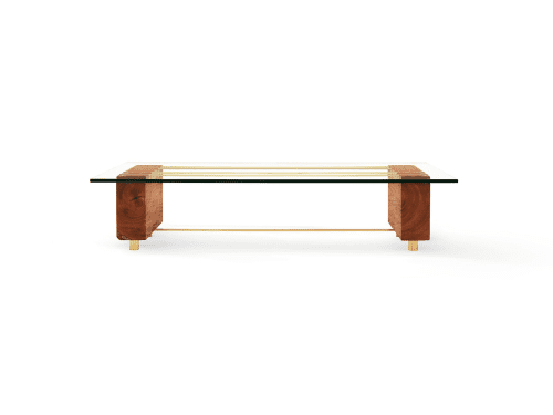 Cinco Cuerdas - Architectural Low Center Table by HERBEH WOOD ...