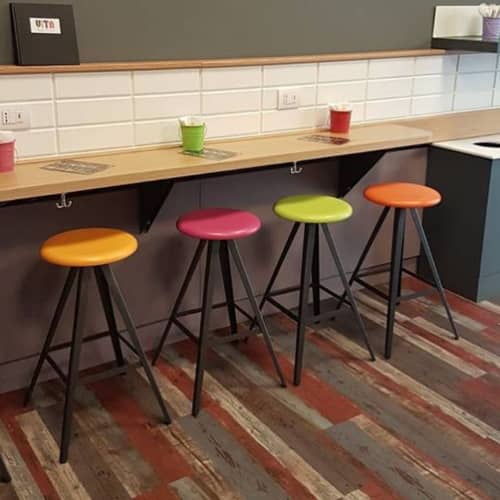 Aky Stool by TrabÀ at VITA Italian Burger, Torino | Wescover Chairs