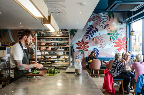 Mokoko Mural by Sophie Rae at Mokoko Coffee & Bakery, Bristol ...