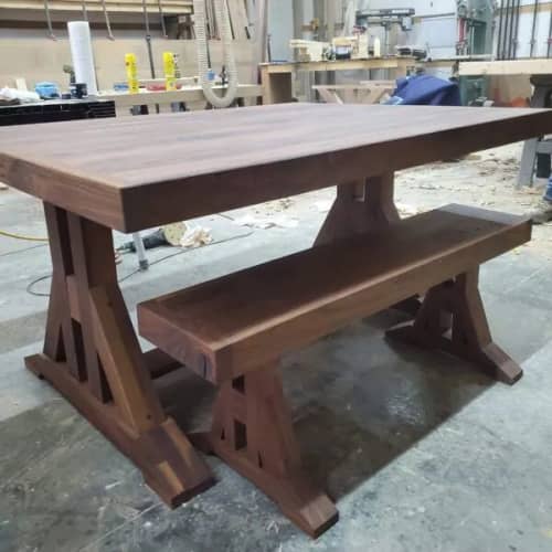 The Rae Dining Table by Lumber2Love | Wescover Tables