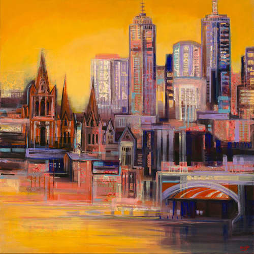 Vivid Recollection by Shazia Imran at AAD Art Gallery - Australian Art ...