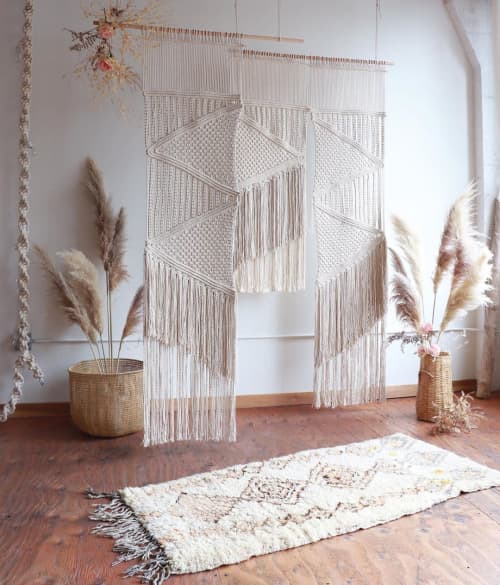 Modern Macrame Wall Hanging by Modern Macramé by Emily Katz | Wescover ...