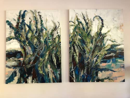 Symphony of the Swordferns by Joanne Beaule Ruggles | Wescover Paintings