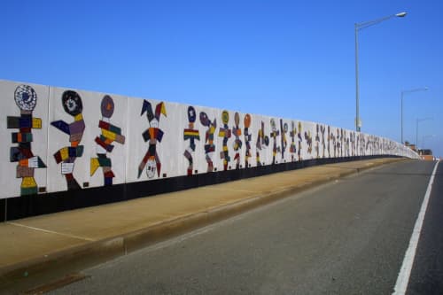 Hopscotch by Deirdre Saunder at Hopscotch Bridge, Washington | Wescover ...