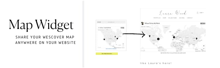 Creators: The Map Widget is Here! | Wescover
