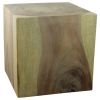 Haussmann® Wood Cube Table 18 in SQ x 18 in High Hollow by Haussmann ...