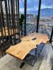 Clear Mappa Burl Table - Epoxy Resin Custom Made Table by Tinella Wood ...