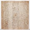 Haussmann® Teak Lotus Panel 48 in x 48 in H-1 Sand Washed by Haussmann ...
