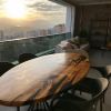 Oval Dining Table | Custom Epoxy Resin Table by Ironscustomwood ...