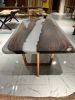 White Epoxy Table - White Resin Table - Custom Dining Table by Tinella ...