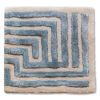 Labyrinth Collection Maze Rug Sample (12x12 in.) by Kevin Francis ...