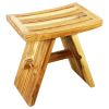 Haussmann® Teak Thai Teak Shower Stool 18 L x 12 W x 18 in by Haussmann ...