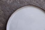 Classic white plate by Laima Ceramics | Wescover Dinnerware