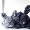 Giant Arm Knit Bunny DIY KIT - Small by Flax & Twine | Wescover ...