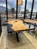 Clear Mappa Burl Table - Epoxy Resin Custom Made Table by Tinella Wood ...