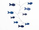 Fish Mobile Art by Skysetter Designs | Wescover Wall Hangings