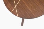 The Line edition End Table | Walnut by Caleth | Wescover Tables