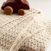 Soft Bobble Crochet Baby Blanket DIY KIT by Flax & Twine | Wescover ...