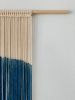 Extra Large Modern Navy Macrame Wall Hanging by Love & Fiber | Wescover ...